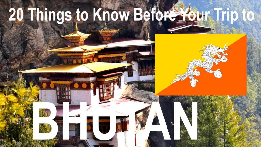 Bhutan itinerary for a six days tour- the comprehensive guide