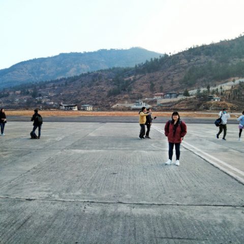 Landing at Paro Airport - a thrilling experience