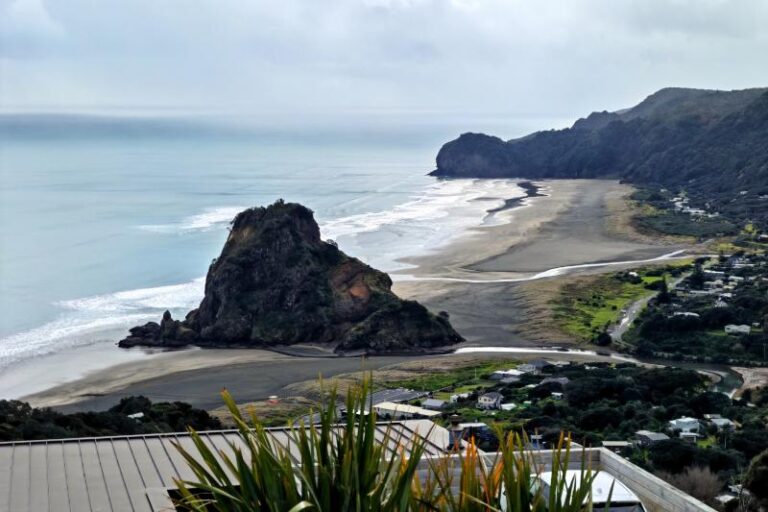 A Day Trip to Piha Beach: Exploring Lion Rock, The Gap & Kitekite Falls