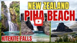 A Day Trip to Piha Beach: Exploring Lion Rock, The Gap & Kitekite Falls